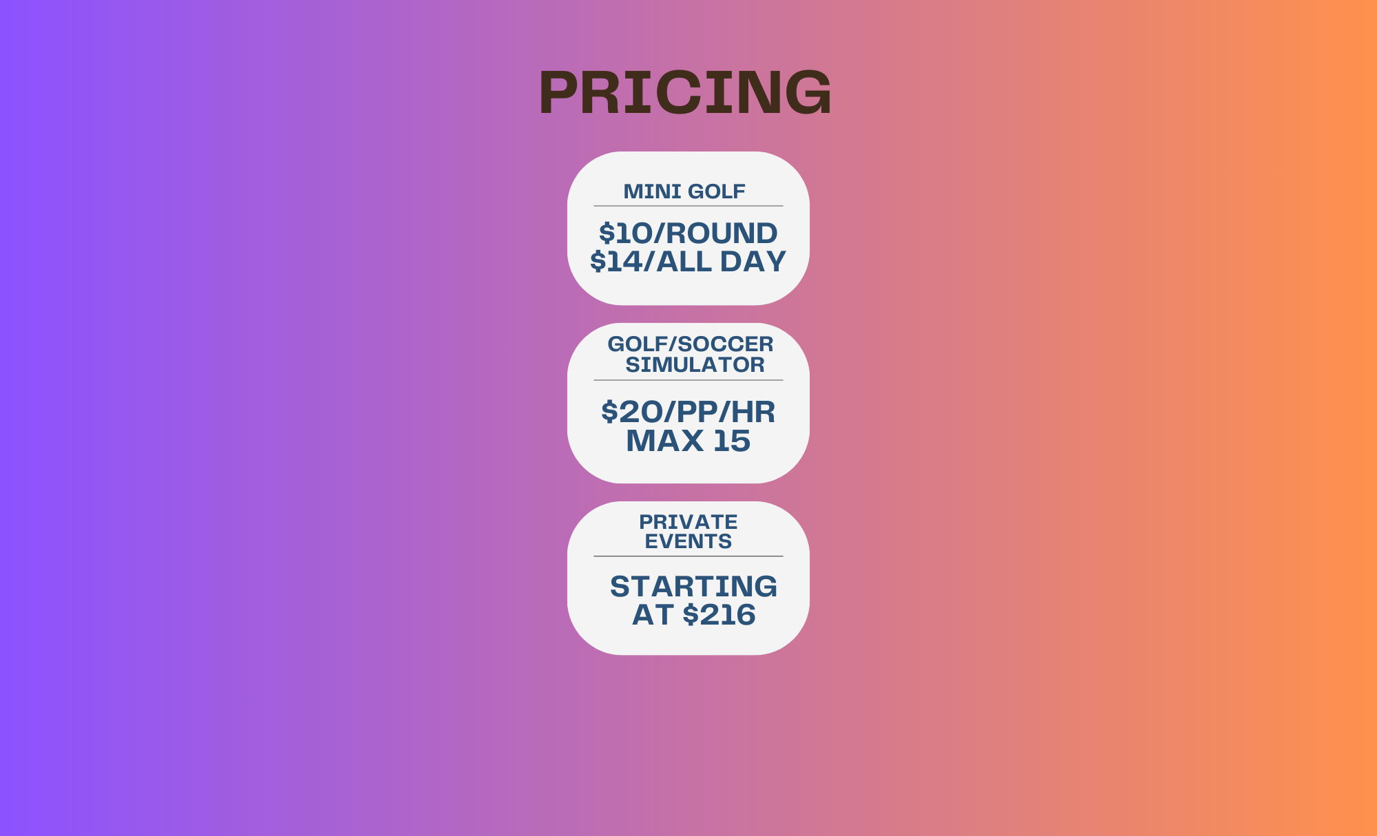 Playground Mini Golf